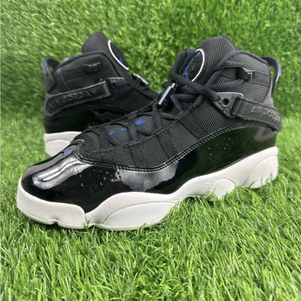 Nike Sneakers Air Jordan 6 Rings Space Jam Black Blue… - Gem